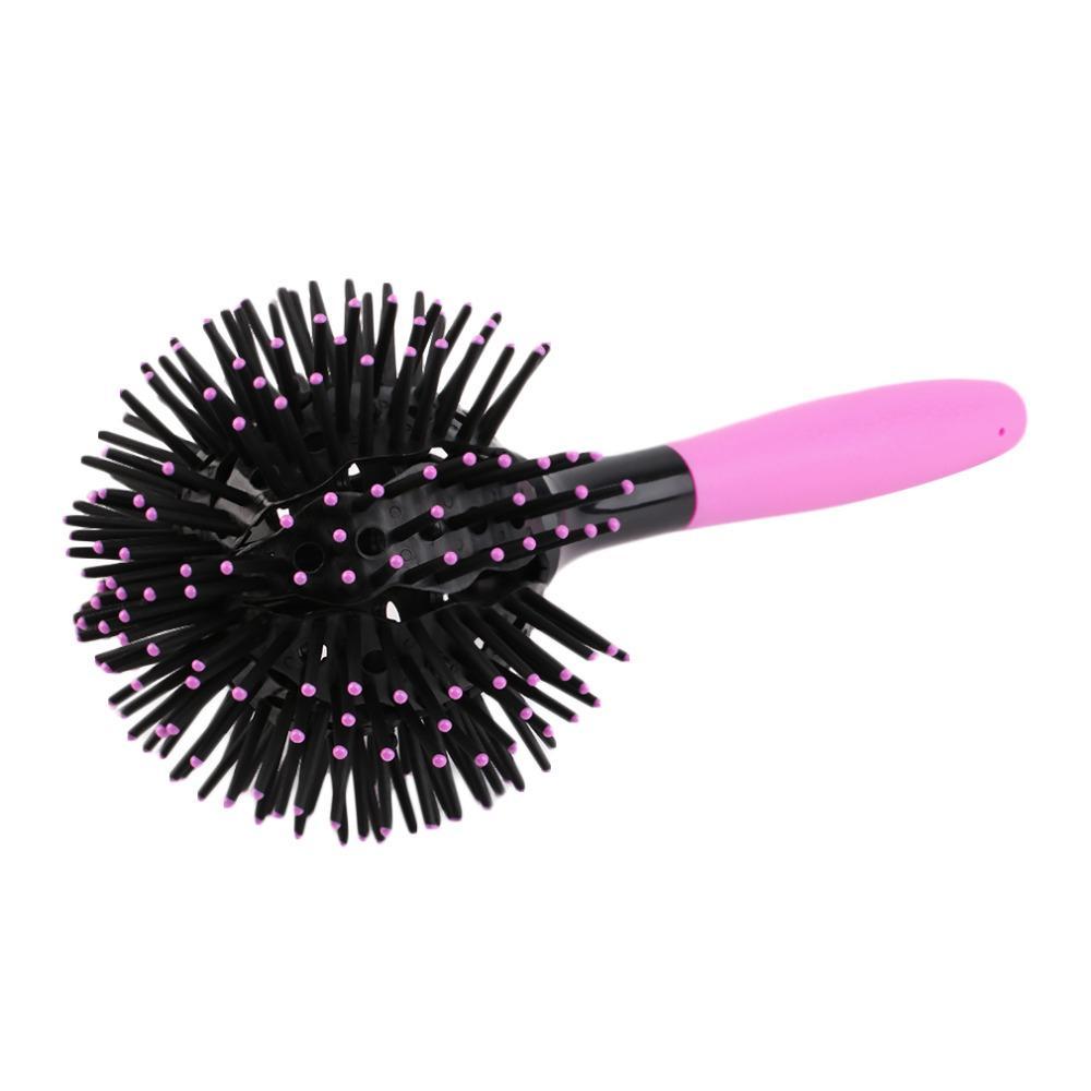 360-Degree Ball Styling Brush – Indigo-Trends™
