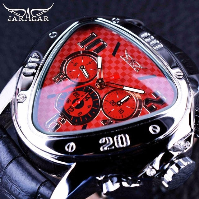 JARAGAR Triangular Watch for Men – Indigo-Trends™